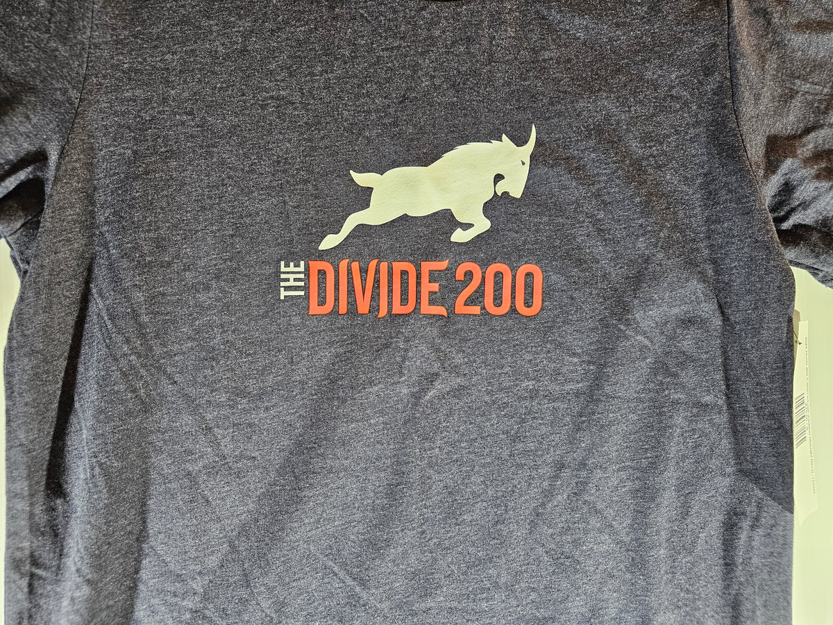 Divide 200 T-Shirt w/Logo (Heather Midnight Navy) - Unisex – Sinister ...